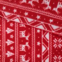 China Custom Jacket Polar Fleece Fabric 100D Pattern Printed for sale