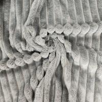 China 150D Jacquard Flannel Fleece Fabric Knitted In Various Colors 270 GSM for sale