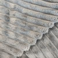 China 150D Jacquard Flannel Fleece Fabric Knitted In Various Colors 270 GSM for sale