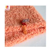 China 100% Polyester Printed Sherpa Fleece 150D For Clothing And Blankets for sale