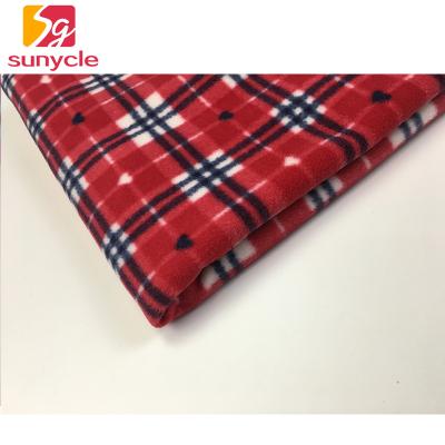 China Anti Shrink Printed Polar Fleece 250GSM Fabric 2000M MOQ for sale