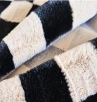 China Custom Weight Polyester Faux Fur Fabric  Eco Friendly 58 Inches 350GSM for sale