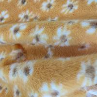 China Short Pile Faux Fur Fabric Custom Weight Shrink Resistant 58Inches for sale