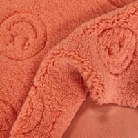 China Soft Comfortable Sherpa Fleece Printed Fabric 150D MOQ 1000 Kilograms 450gsm for sale