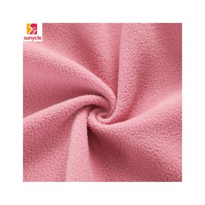 China 100% Polyester Micro Polar Fleece Fabric Soft Printed Anti Static for sale