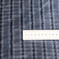China Classic Double Side Soft Polyester Fabric For Sleepwear Pajamas Women Clothes Cationic Striped Sheared for sale
