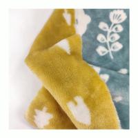 China Double Side Printed Flannel Fleece Fabric 100% Polyester Winter for sale