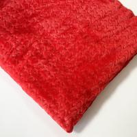 China 340gsm 100 Polyester Fleece Fabric Bedding Blanket Shoes for sale