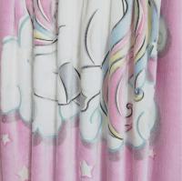 China Pink Animal Printed Flannel Fleece Fabric 100% Polyester for sale