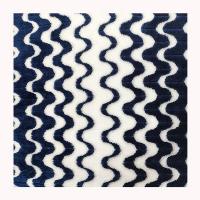 China Cationic Jacquard Flannel Fleece Fabric 260gsm For Warm Blanket Home Textile Garment for sale