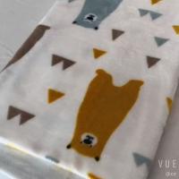 China Animal Pattern 150D Flannel Fleece Fabric For Kids for sale