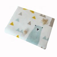 China Animal Pattern 150D Flannel Fleece Fabric For Kids for sale