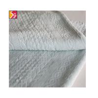 China Embossed Knitted  200gsm Soft Blanket Fabric 58'' 60