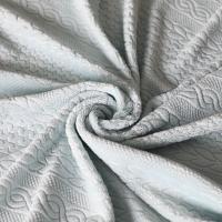 China Embossed Knitted  200gsm Soft Blanket Fabric 58'' 60