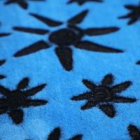 China Double Side Soft Flannel Fleece Fabric Printed Sheared For Bedding Blanket Sleepwear for sale