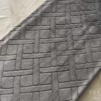 China 58'' 60'' Blue Fleece Fabric 150D For Blanket Sleepwear for sale