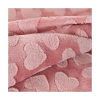 China 288F 150D 100 Polyester Fleece Fabric 280gsm For Upholstery Pillowslip for sale