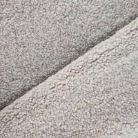 China 58'' 60'' 360gsm 100 Polyester Sherpa Fleece For Upholstery Carpet for sale