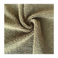 China 350gsm Teddy Sherpa Fabric 288F 150D For Winter Clothes Upholstery Carpet for sale