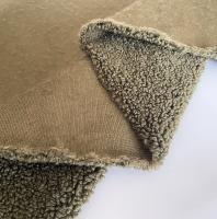 China 350gsm Teddy Sherpa Fabric 288F 150D For Winter Clothes Upholstery Carpet for sale