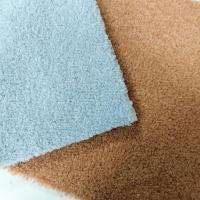 China 390gsm Polyester Sherpa Fleece Fabric for sale