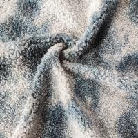 China Teddy Bear Sherpa Fleece Fabric 270gsm Super Soft Tie Dyed For Garments And Toys for sale