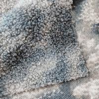 China Teddy Bear Sherpa Fleece Fabric 270gsm Super Soft Tie Dyed For Garments And Toys for sale