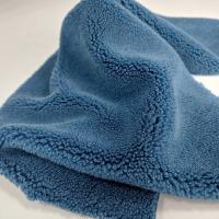 China Solid Color Polyester Sherpa Fleece Fabric 490gsm For Pillowslip Bag for sale
