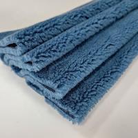 China Solid Color Polyester Sherpa Fleece Fabric 490gsm For Pillowslip Bag for sale