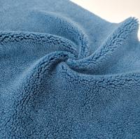 China Solid Color Polyester Sherpa Fleece Fabric 490gsm For Pillowslip Bag for sale