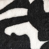 China 650gsm 100% Polyester Soft Sherpa Fleece Fabric For Jacket Handbag Yarn Dyed for sale
