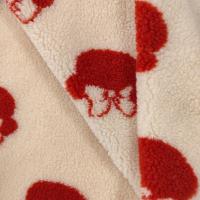 China 100% Polyester Sherpa Fabric Yarn Dyed Jacquard 650gsm 288F for sale
