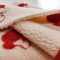 China 100% Polyester Sherpa Fabric Yarn Dyed Jacquard 650gsm 288F for sale