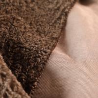 China Solid Color Faux Sherpa Fleece Fabric Teddy Bear 300gsm Outdoor Coat Warm for sale