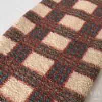 China 188F Single Side Brown Sherpa Fabric 100% Polyester For Pillowslip Home Textile Pullover for sale