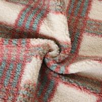 China 188F Single Side Brown Sherpa Fabric 100% Polyester For Pillowslip Home Textile Pullover for sale