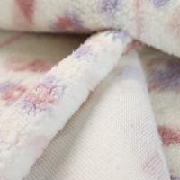 China 200gsm 150D 288F Stretch Velveteen Single Side Printed Geometric Pattern for sale