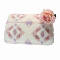 China 200gsm 150D 288F Stretch Velveteen Single Side Printed Geometric Pattern for sale