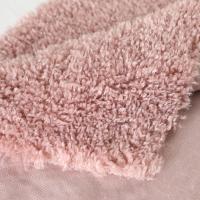 China Teddy Bear Curly Sherpa Fleece Fabric 390gsm 188F 58'' 60'' for sale