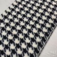 China Printed Patterned Sherpa Fleece Fabric 300gsm 150D For Blankets for sale