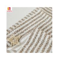 China Jacquard Brown Sherpa Fleece Fabric 100% Polyester Teddy Bear Plush for sale