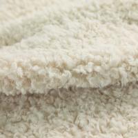 China Solid Curly Washable Sherpa Fabric For Winter Warm Coat Blankets Pillowslip Garment for sale