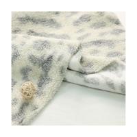 China 100% Polyester Printed Sherpa Fleece Fabric 150D 288F 300gsm For Bags Chair Pajams for sale