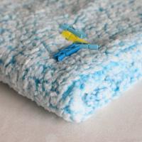 China Back Printed Double Side Fabric Velveteen 280gsm 288F 100% Polyester For Blankets for sale