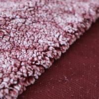 China Blue Shu Velveteen Fabric 180gsm 100% Polyester Single Side Back For Pajama Coat for sale