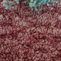 China Blue Shu Velveteen Fabric 180gsm 100% Polyester Single Side Back For Pajama Coat for sale