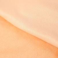 China Solid Orange Single Side Shu Velveteen Fabric 150gsm Short Plush For Pillowslip Sofa Cover for sale