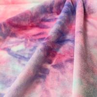 China Tie Dyed Korea dress 100 Polyester Fabric 220gsm 58'' 60'' for sale