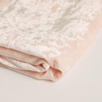 China Spandex Polyester Pink Velvet Fabric 150D 288F 240gsm for sale