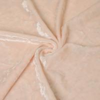 China Spandex Polyester Pink Velvet Fabric 150D 288F 240gsm for sale